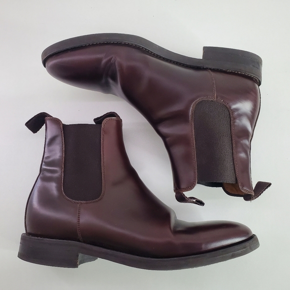 Shoes | Morjas Shoe Men Size 7 Eu 38 Brown Red Chelsea Chukka Spain ...